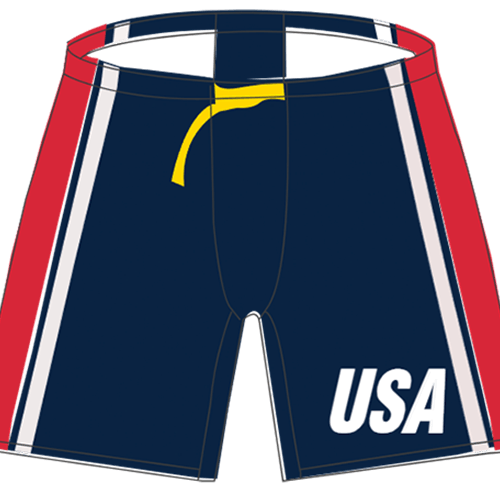 Double Striped Hockey Pant Shell | The Jersey Generator